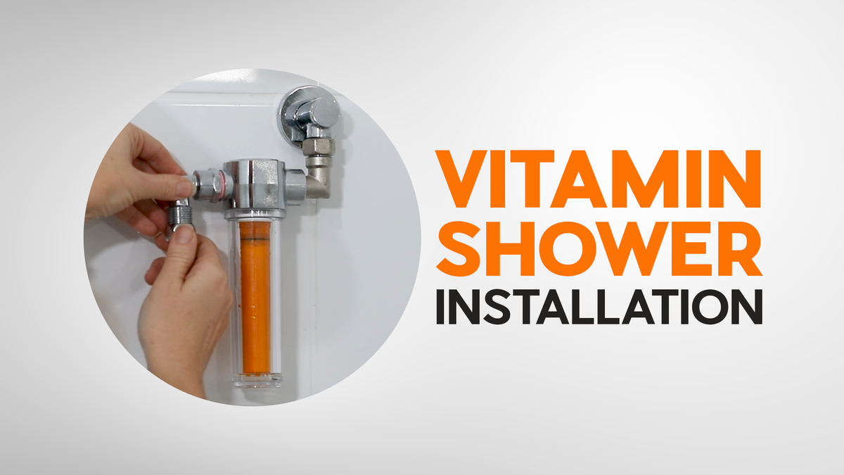 How To Install the Vitamin Shower Filter [VIDEO]
